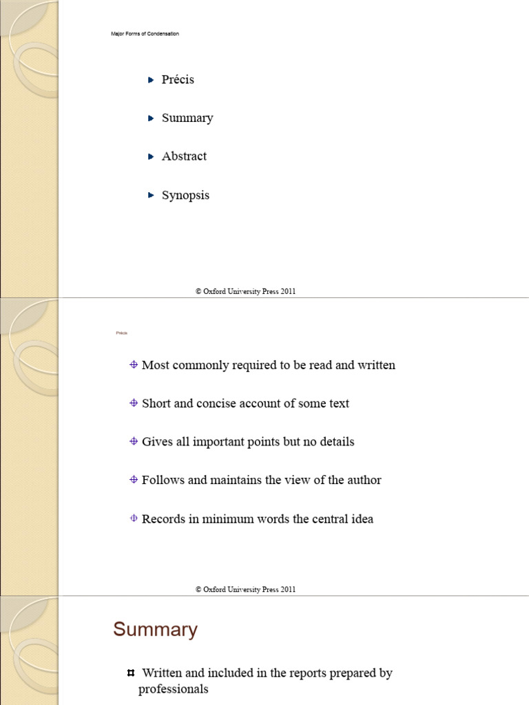 Art of Condensation and Letter Writing | PDF | Information | Communication
