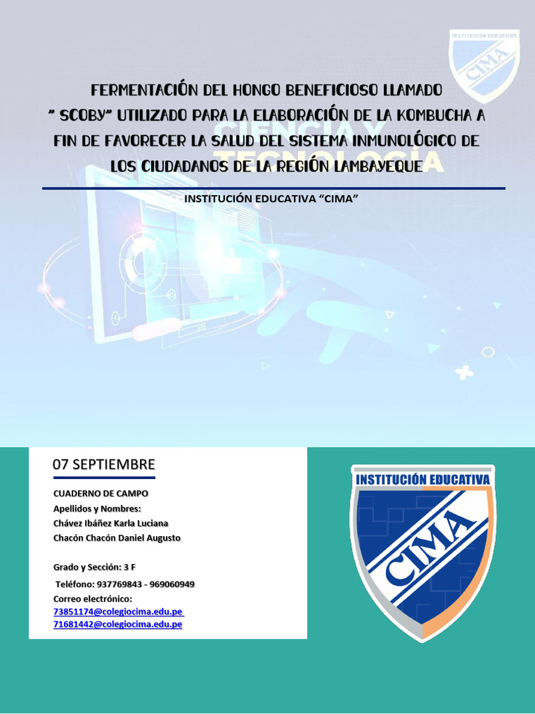 CUADERNO DE CAMPO QW | PDF | Sistema inmune | Bebida