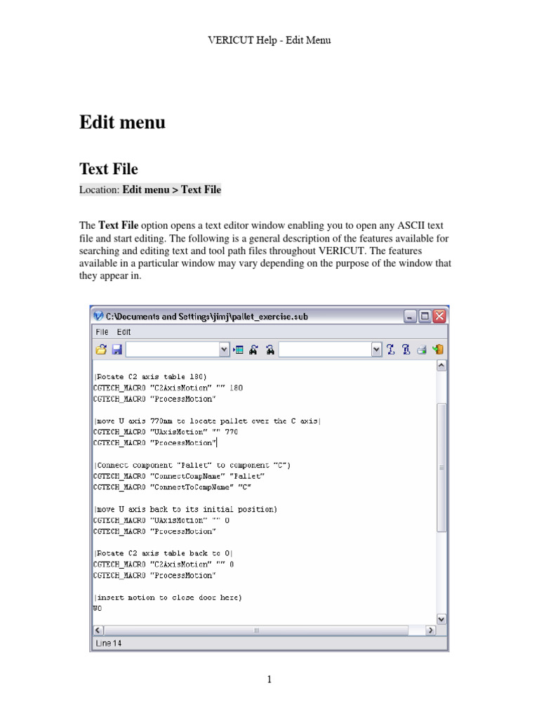 Menus and Features Edit | PDF | Window (Computing) | Rgb Color Model