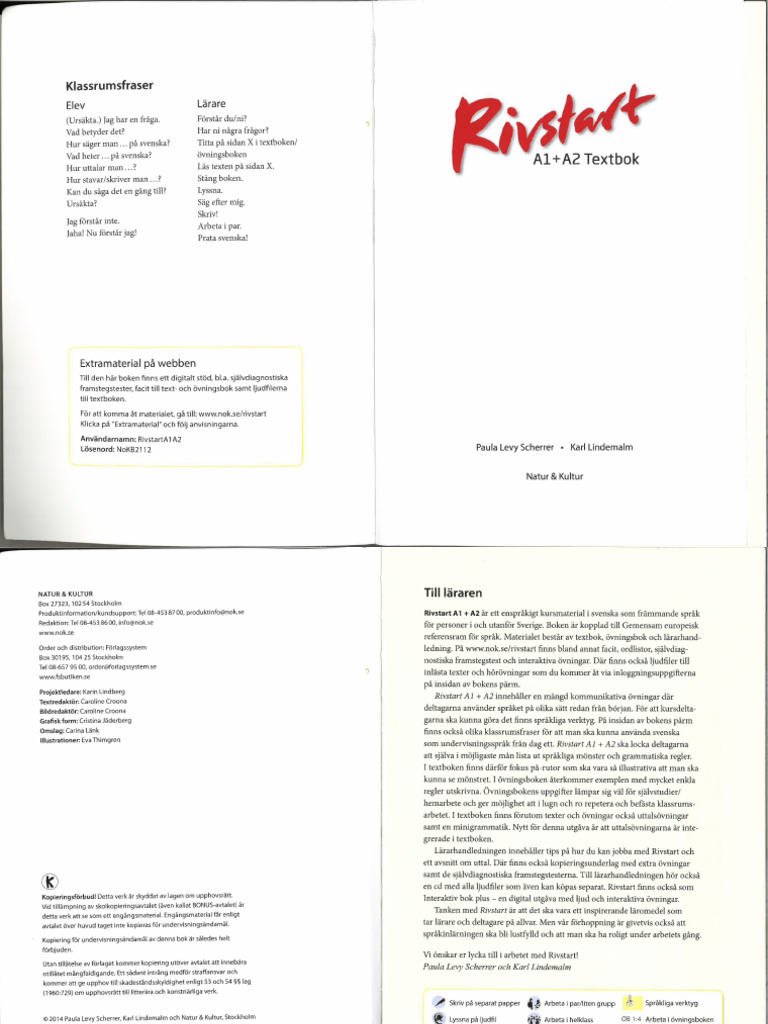 Rivstart A1-A2 Textbok (Textbook) (PDFDrive) | PDF