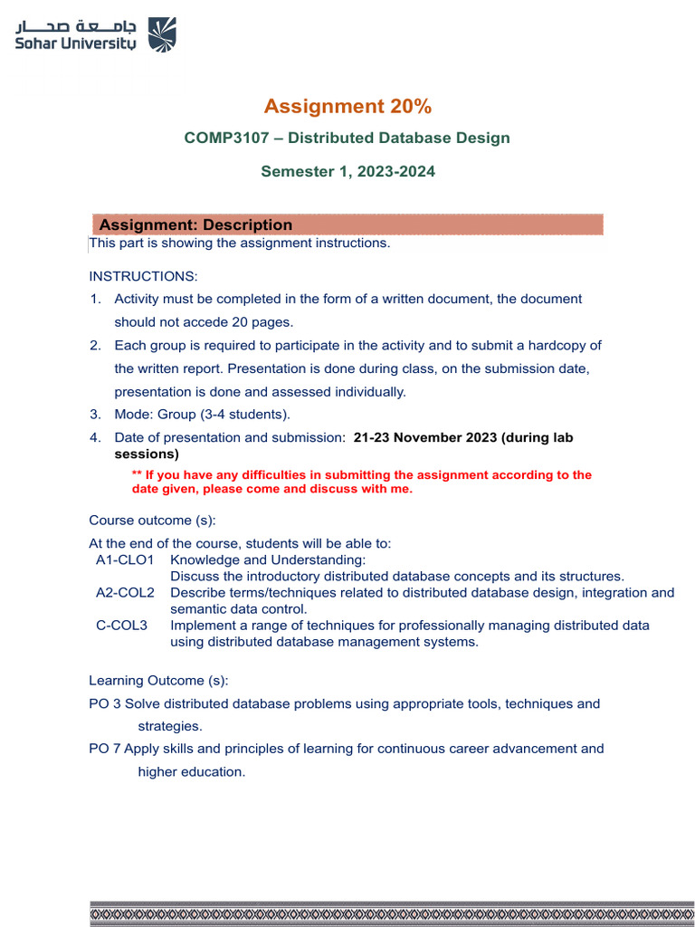 Assignment 2023 | PDF | Laptop | Databases