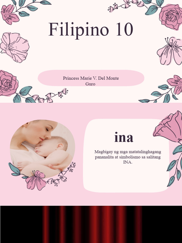 Hele NG Ina Sa Kanyang Panganay | PDF