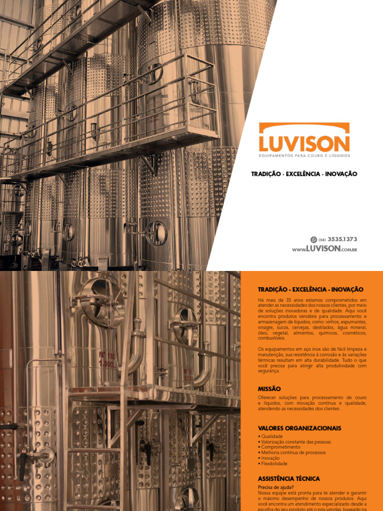 Catalogo Luvison Inox-08-2023 | PDF | Poliuretano | Materiais