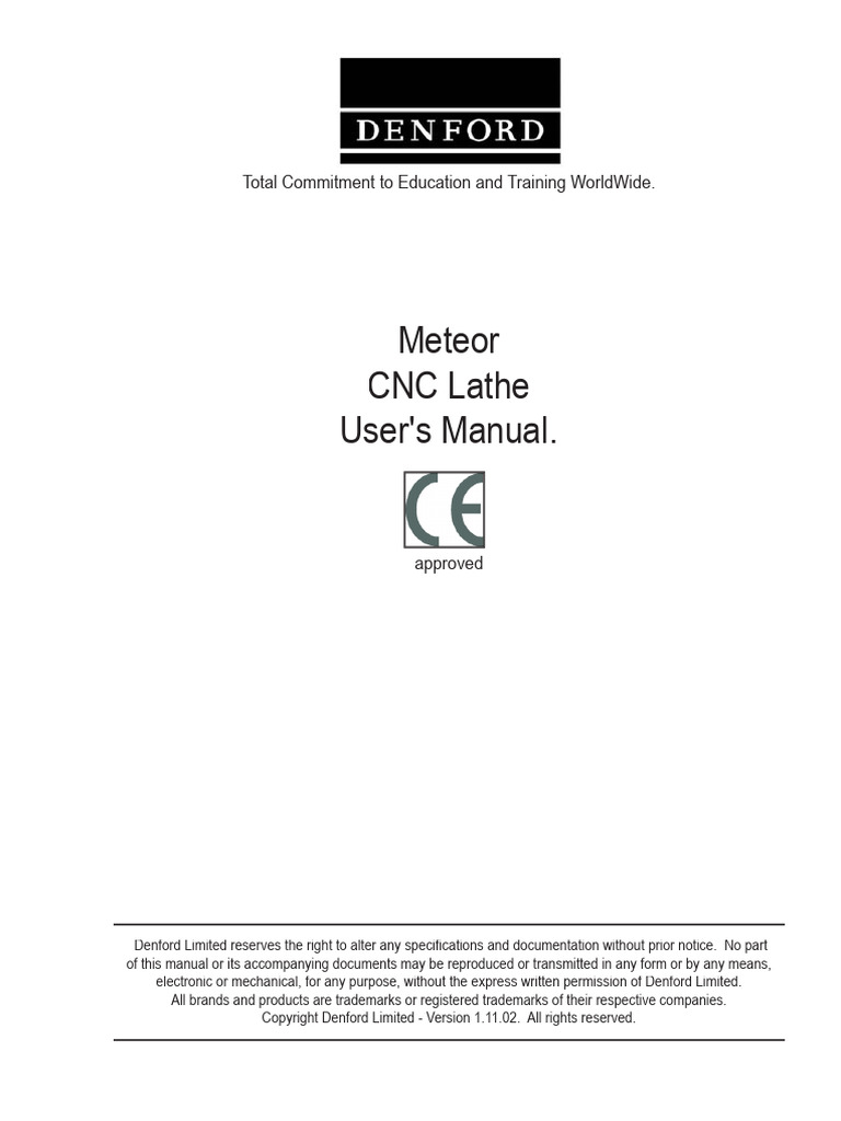 Meteor Style Machine Manual 300dpi HQ | PDF | Numerical Control ... Meteor Style Machine Manual 300dpi HQ | PDF | Numerical Control ...