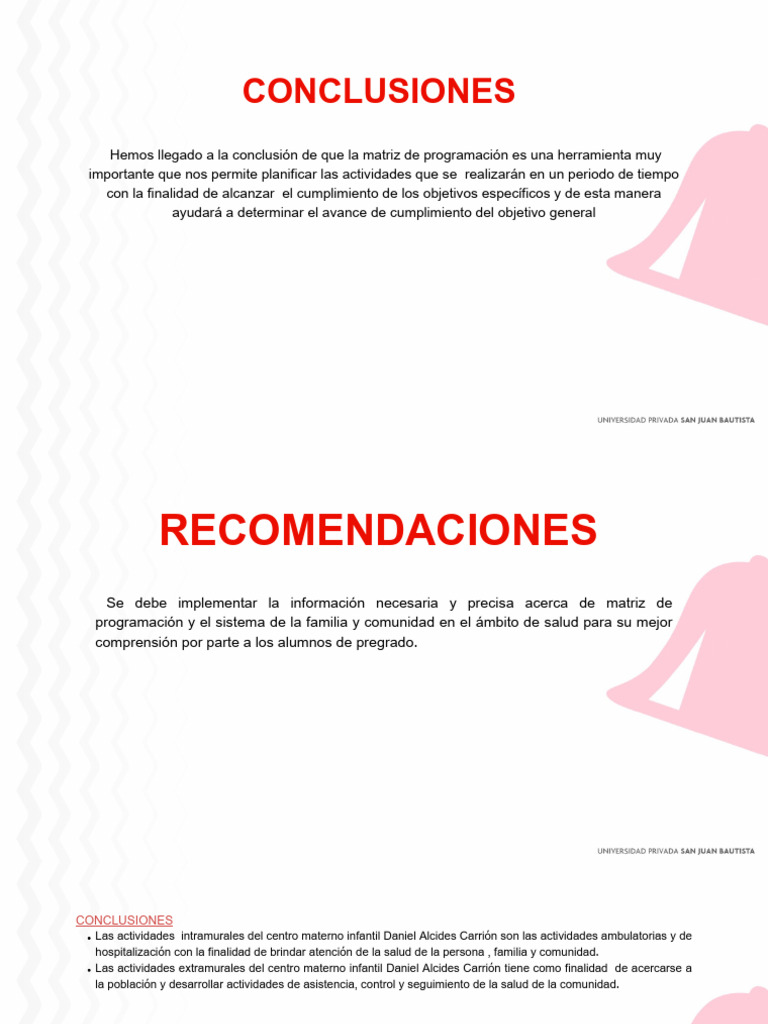 Conclusiones | PDF | Hospital