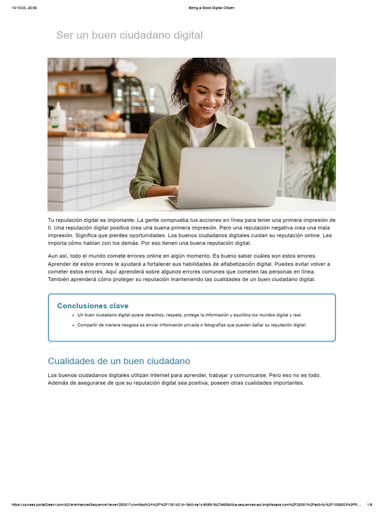 Being A Good Digital Citizen | PDF