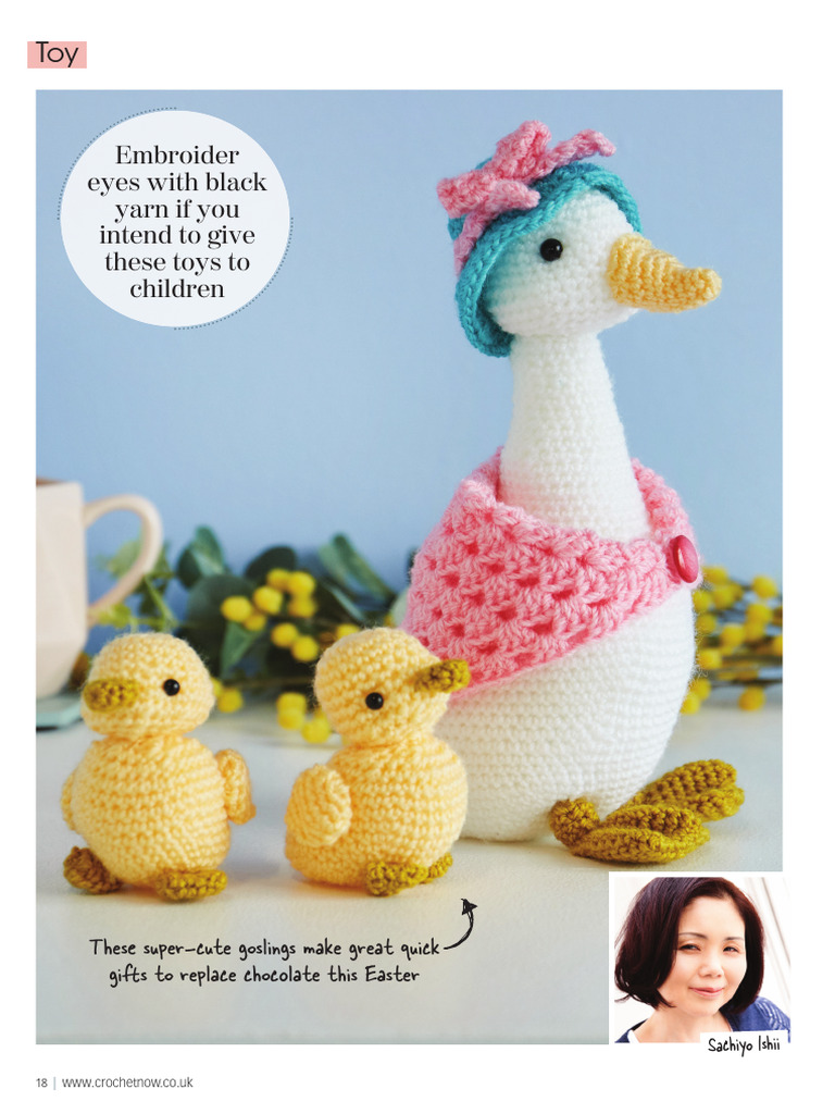 Crochet Mother Goose Pattern | PDF | Crochet | Decorative Arts
