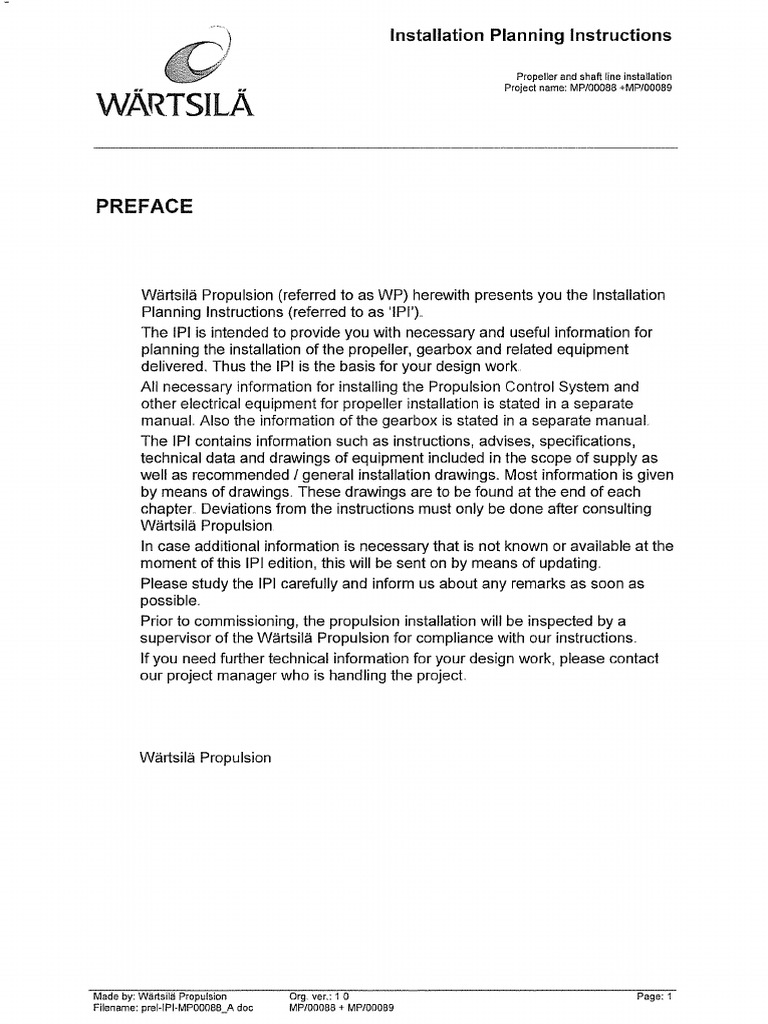 CPP Installation Manual | PDF