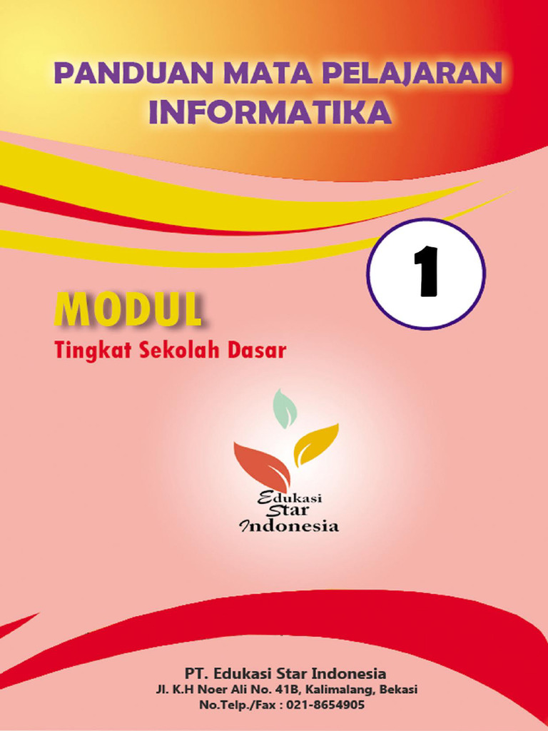Modul Komputer - Kelas 1 | PDF