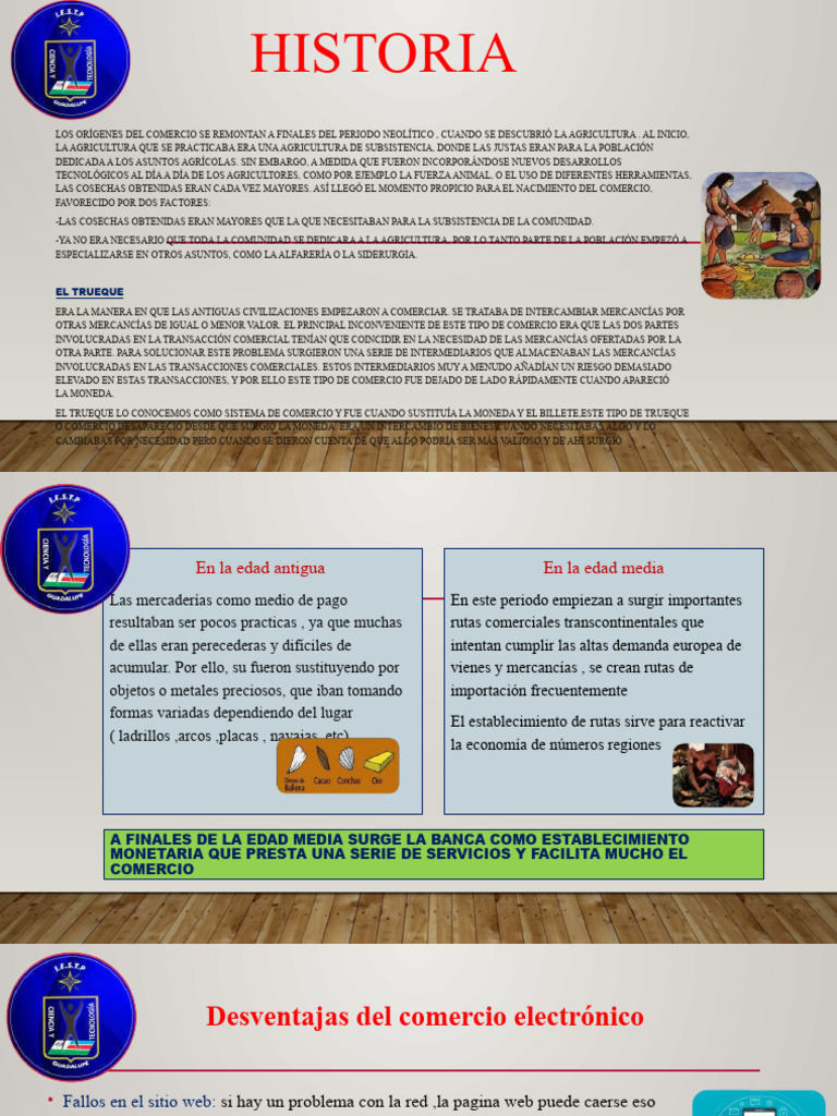 Historia Comercio 1 | PDF | Comercio | Moneda