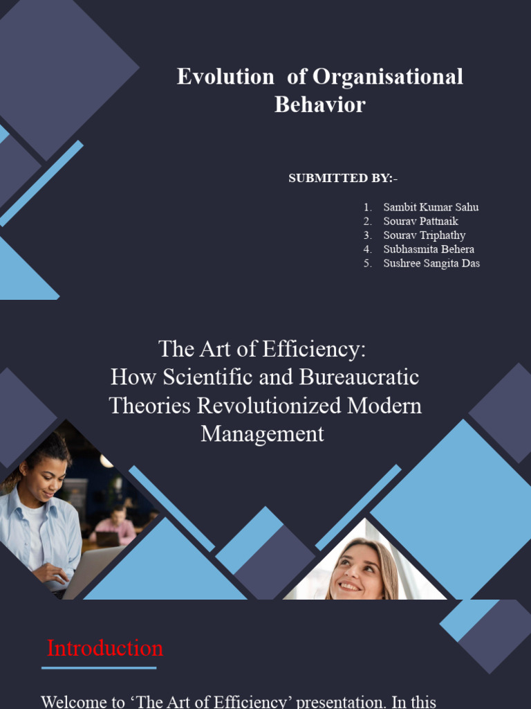 Evolution of Ob | Download Free PDF | Bureaucracy | Employment