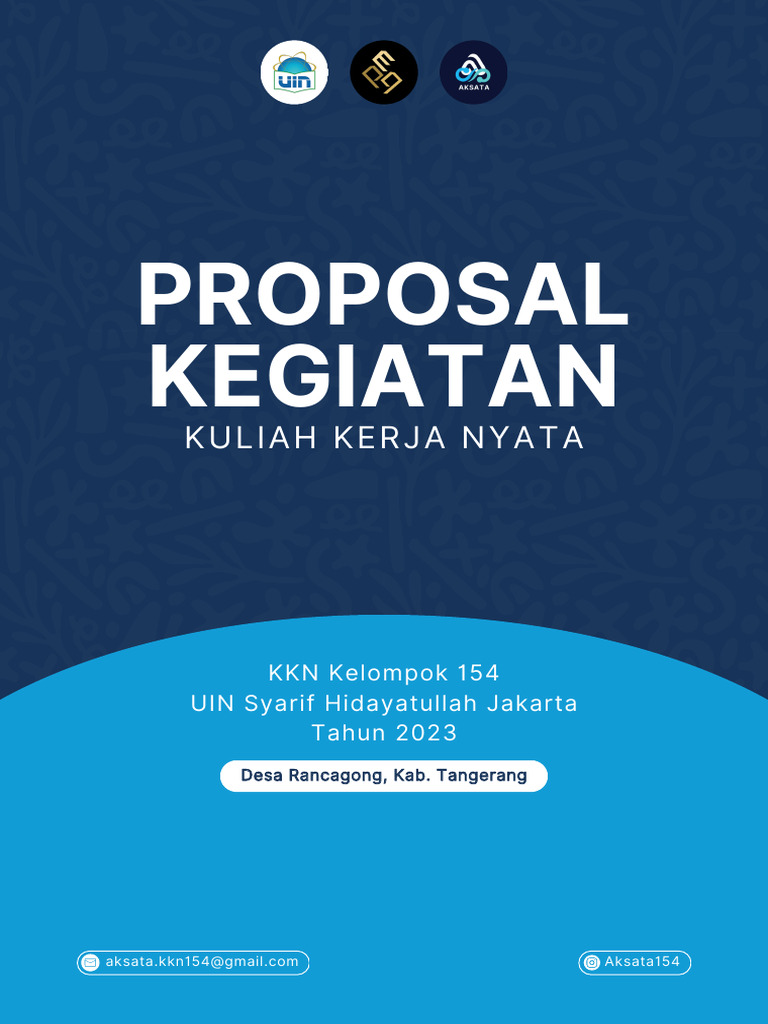 Proposal Sponsorship KKN 2023 | PDF