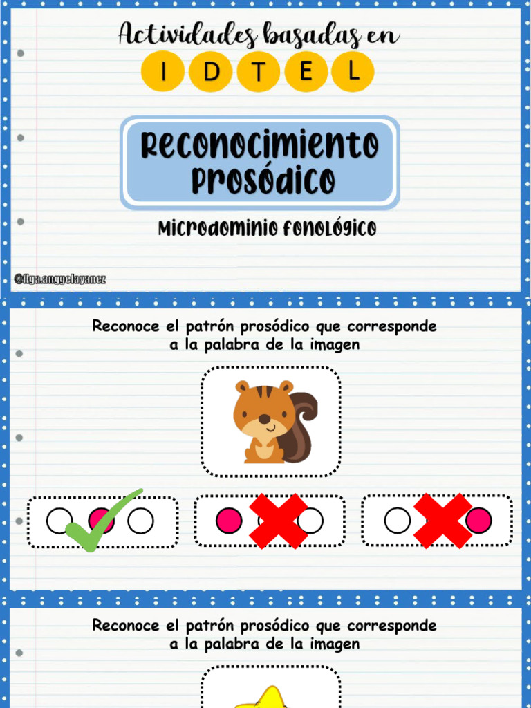 Reconocimiento Prosodico | PDF | Artes del Lenguaje y Comunicación