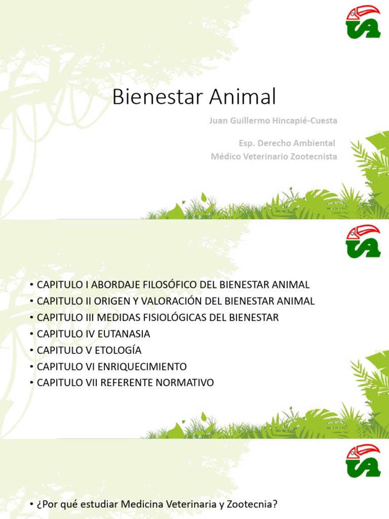 Filosofia Del Bienestar Animal | PDF | Bioética | Humano