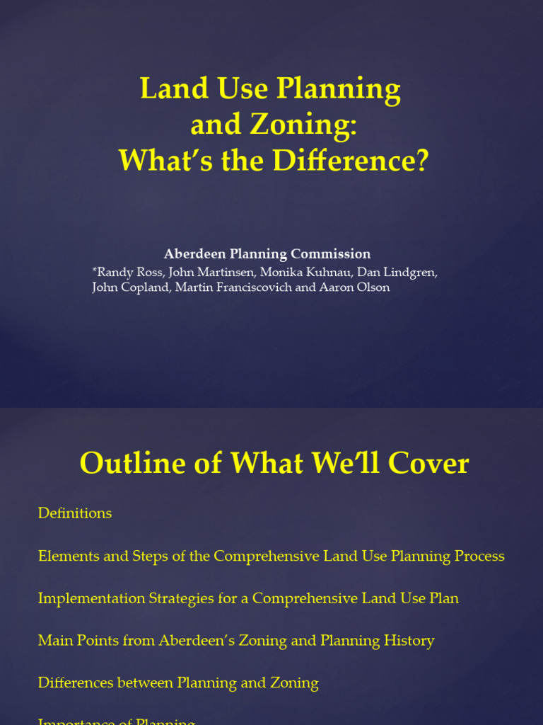 What Is A Comprehensive Land Use Plan | PDF | Zoning | Sustainability