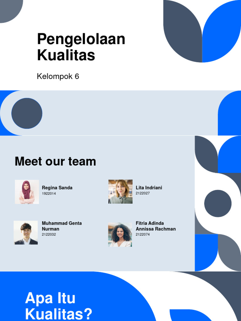 Template Materi Manajemen Operasional | PDF