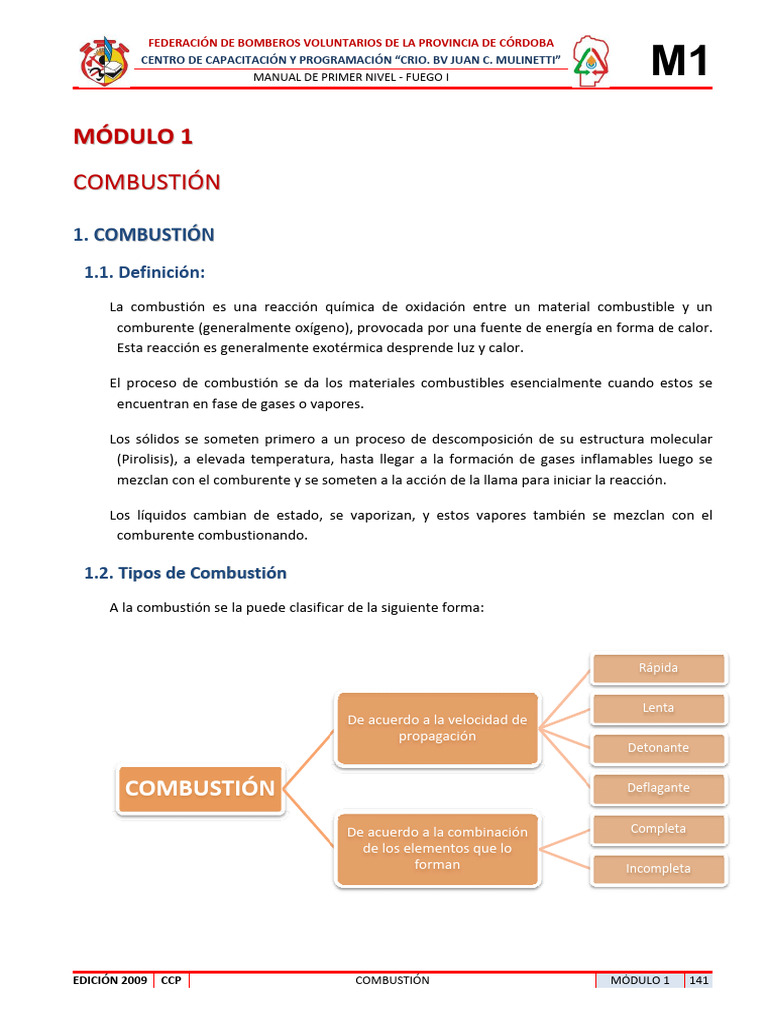 Fuego I Pdf Combustión Conduccion Termica