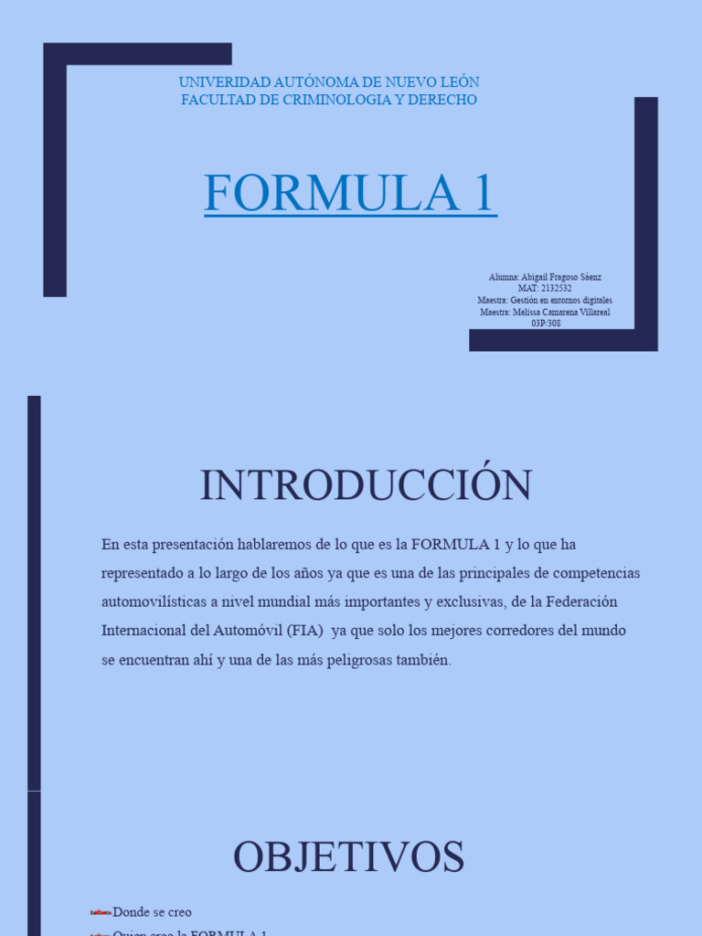 Formula 1 | PDF | Grand Prix Motor Racing | Formula Uno