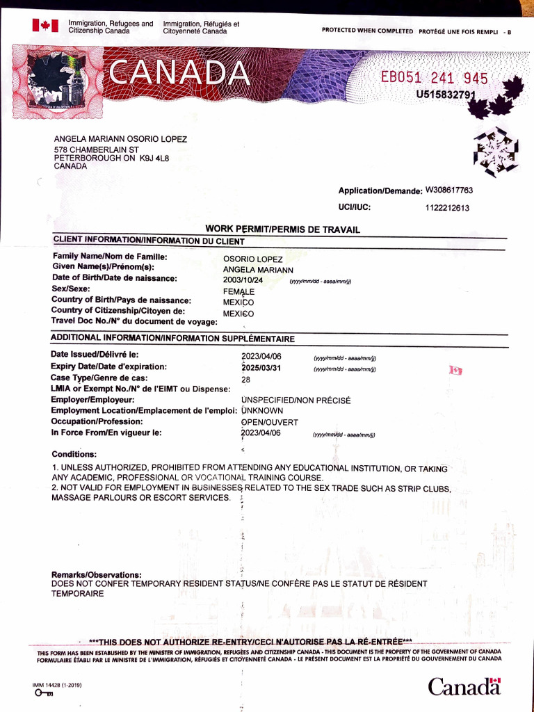 Adobe Scan Apr 19, 2023 | PDF | Government And Personhood | Immigration Law