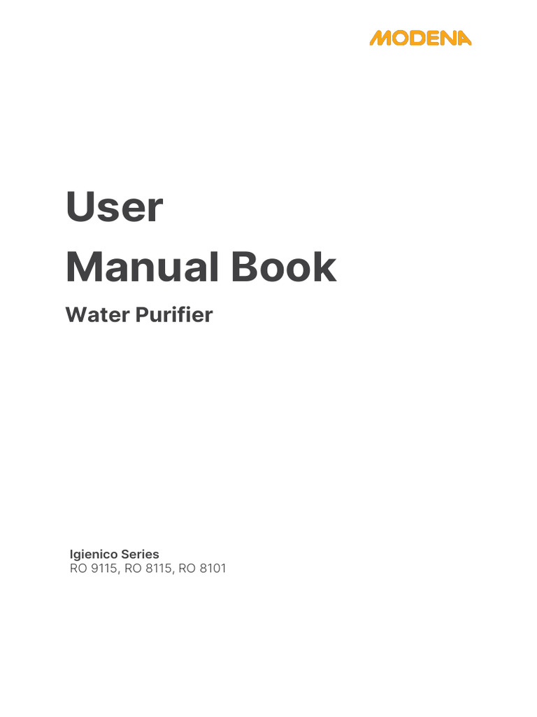 Marvel Water Purifier Ro 8115 Mtha | PDF | Electrical Connector | Water