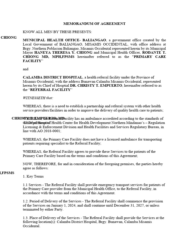 Ambulance-Moa 2024 | PDF | Liquidation | Justice