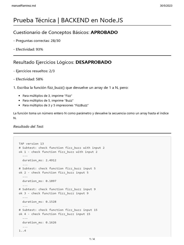 Manuel Ramirez | PDF | Ciencias de la Computación | Desarrollo de software