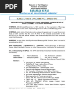 1.BPOC-Executive-Order No. 1 S. 2024 | PDF | Legal Documents | Justice