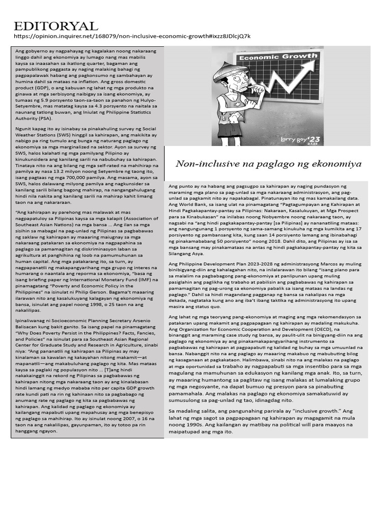 Filipino (EDITORYAL) | PDF