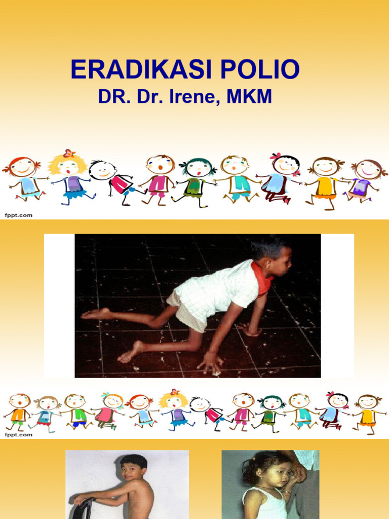 Sosialisasi Awam Eradikasi Polio | PDF