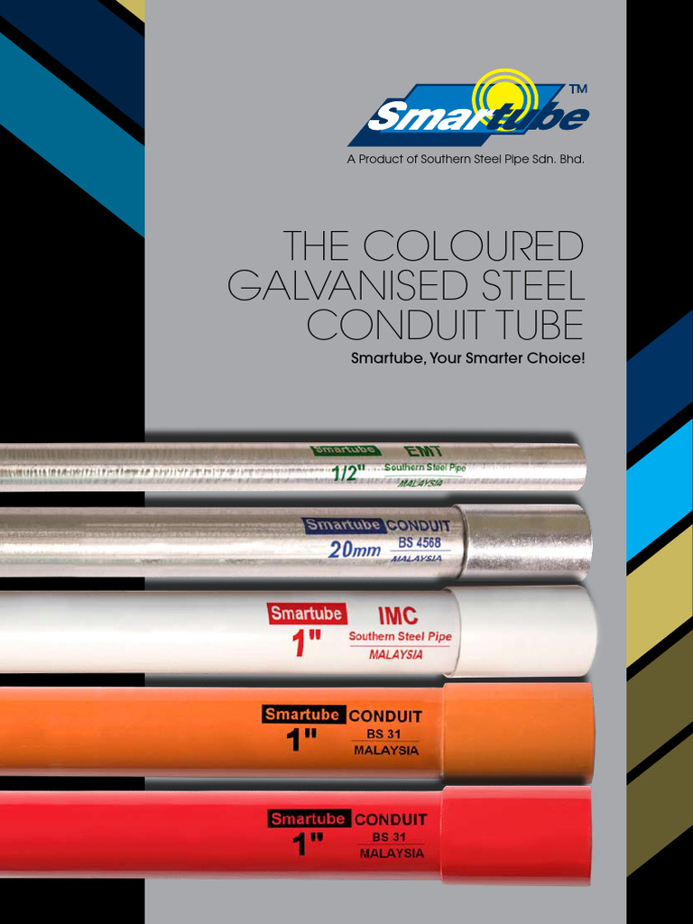 Southern Smartube GI Conduit Catalogue | PDF | Pipe (Fluid Conveyance ...