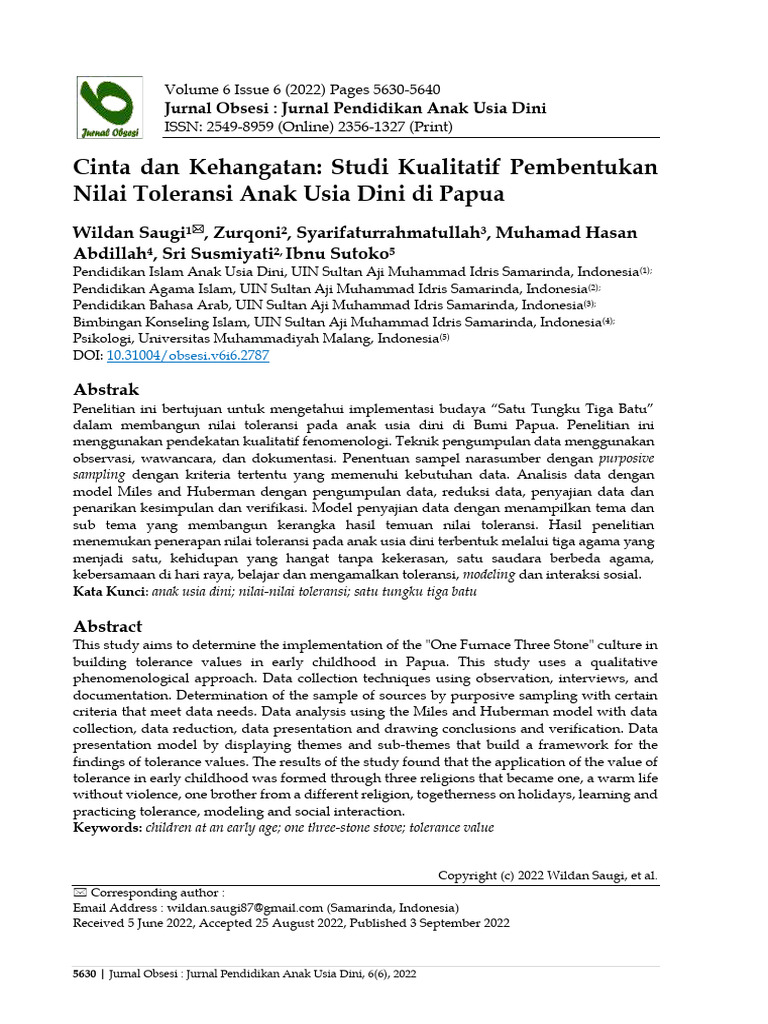 Cinta Dan Kehangatan Studi Kualitatif Pe | PDF
