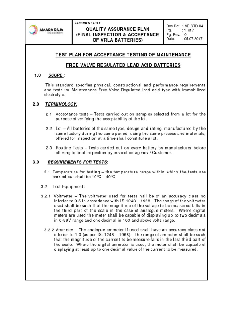 Battery QAP | PDF | Physical Quantities | Electromagnetism