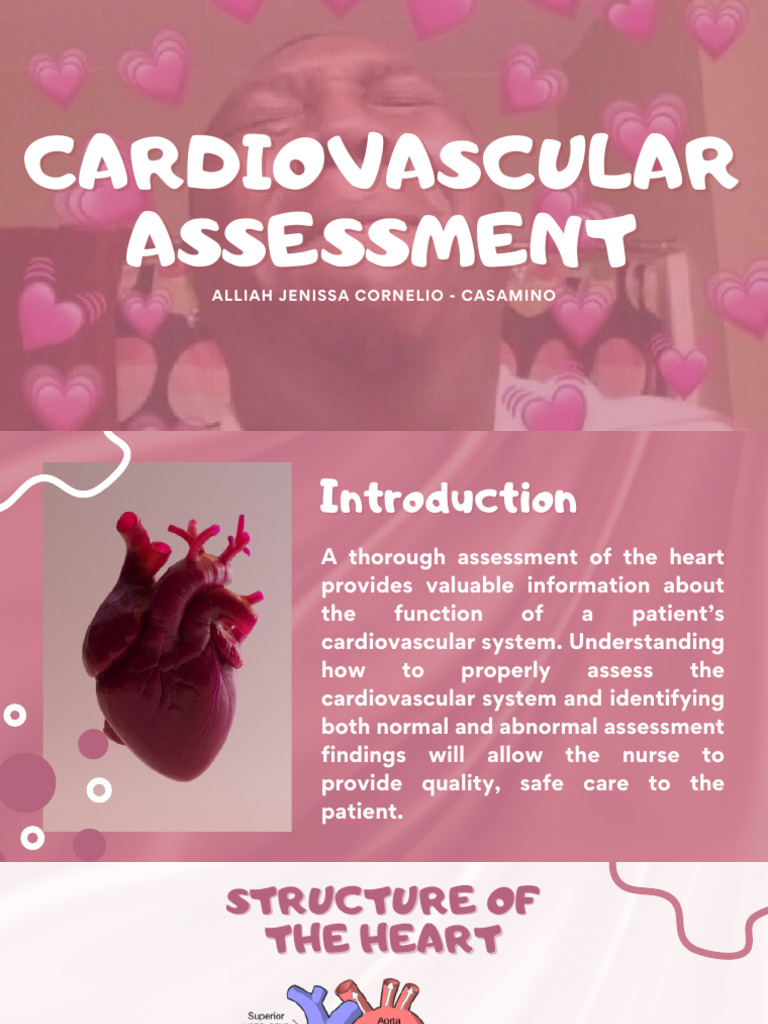 Cardiovascular Assessment | PDF | Heart | Cardiology