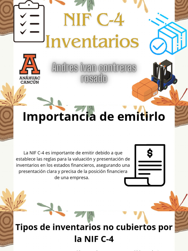 Nif c-4 | PDF | Inventario | Valoración (Finanzas)