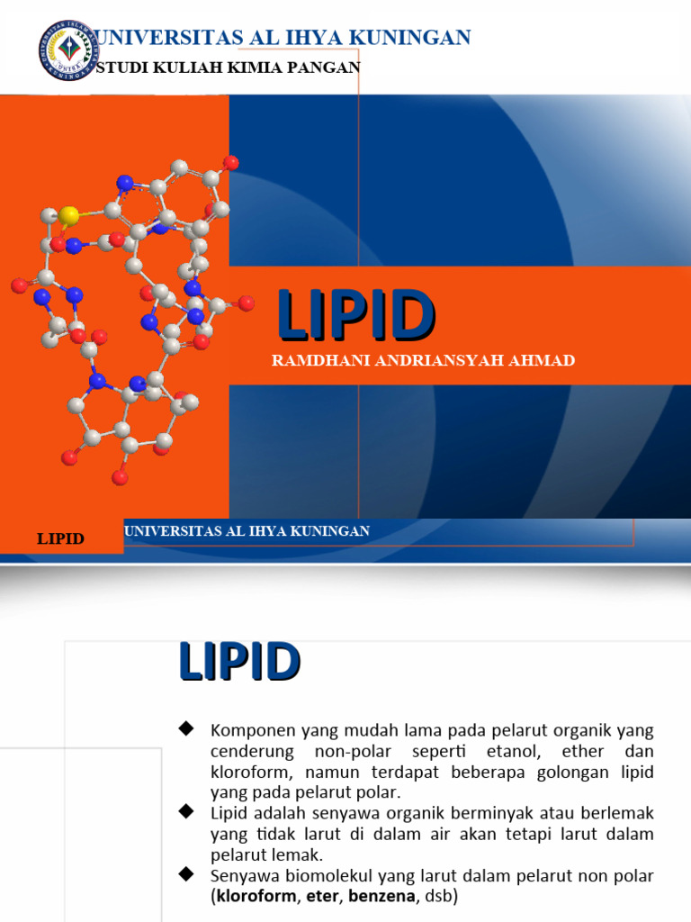 LIPID | PDF
