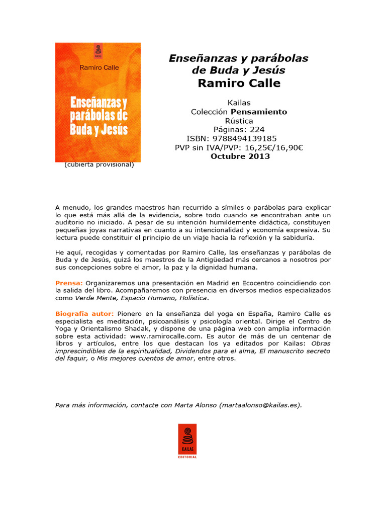 Ensenanzas Parabolas | PDF