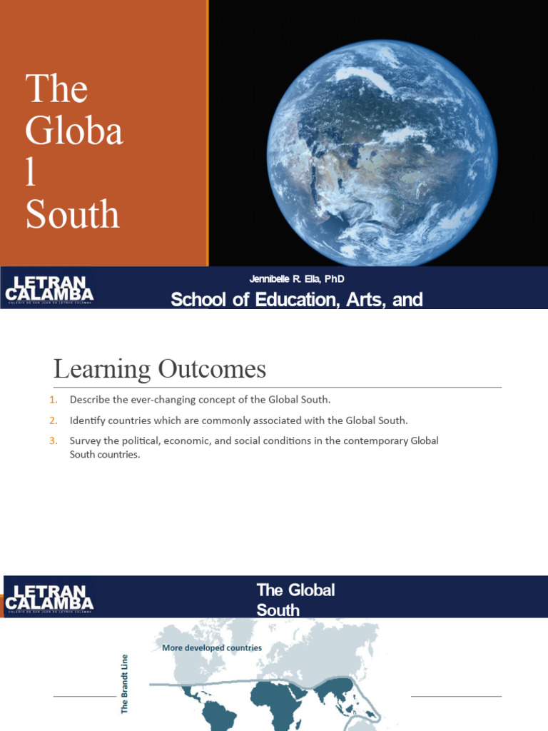 Lesson 7. The Global South | PDF | Globalization | Bric