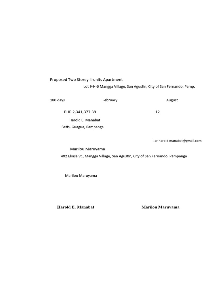 CSHP Application for 2-Storey Project | PDF | Occupational Safety And ...