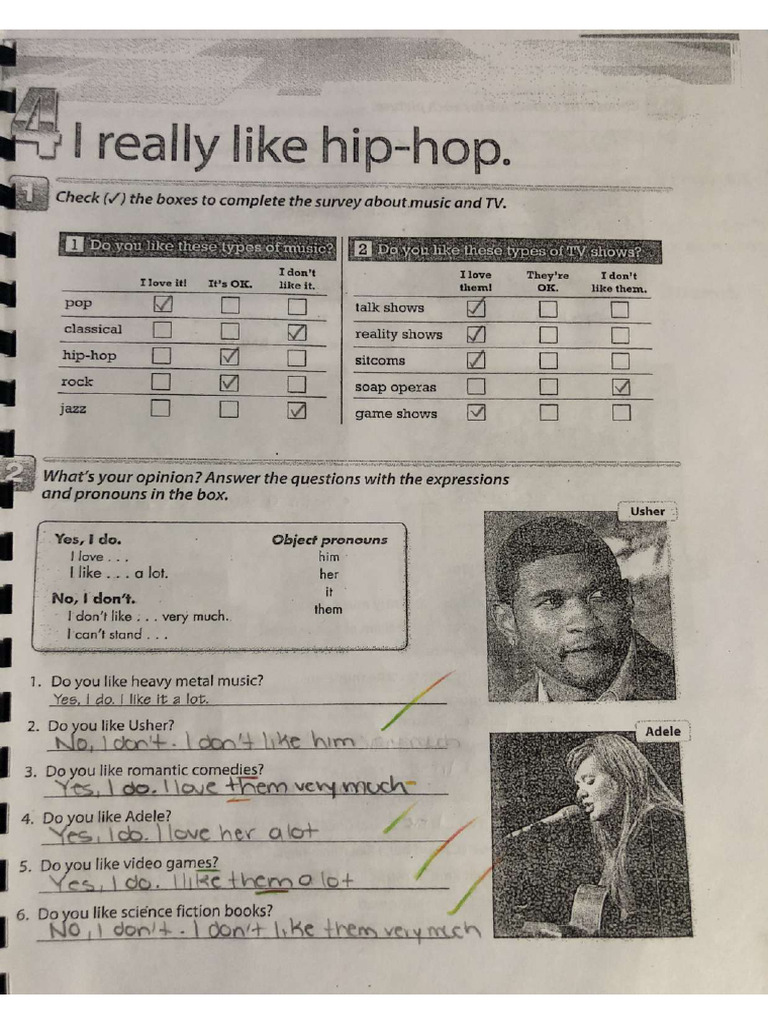 Workbook Unidad 4 | PDF