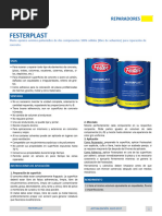 Ficha Tecnica Fester Festegral | PDF | Cemento | Hormigón
