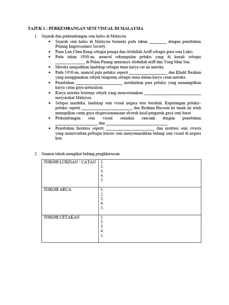 Aktiviti Tajuk 1 PSV Ting 1 | PDF