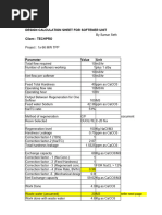 MBBR Design Calculation | PDF | Chemical Process Engineering | Environmental Science
