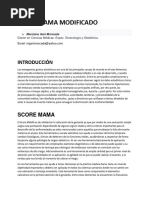 impr-SCORE MAMA - 2025 | PDF | Parto | El embarazo