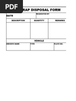Diesel Record Sheet | PDF | Technology & Engineering
