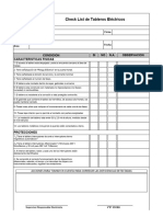 Check List de Bateria | PDF