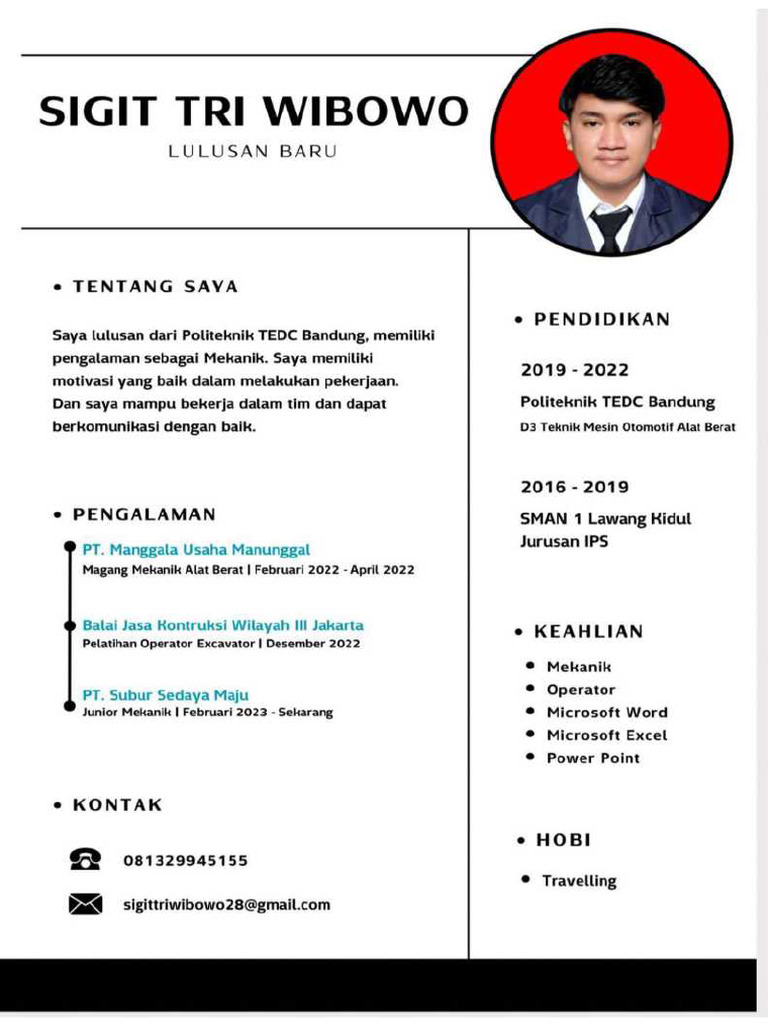 CV Sigit Tri Wibowo - 11zon | PDF