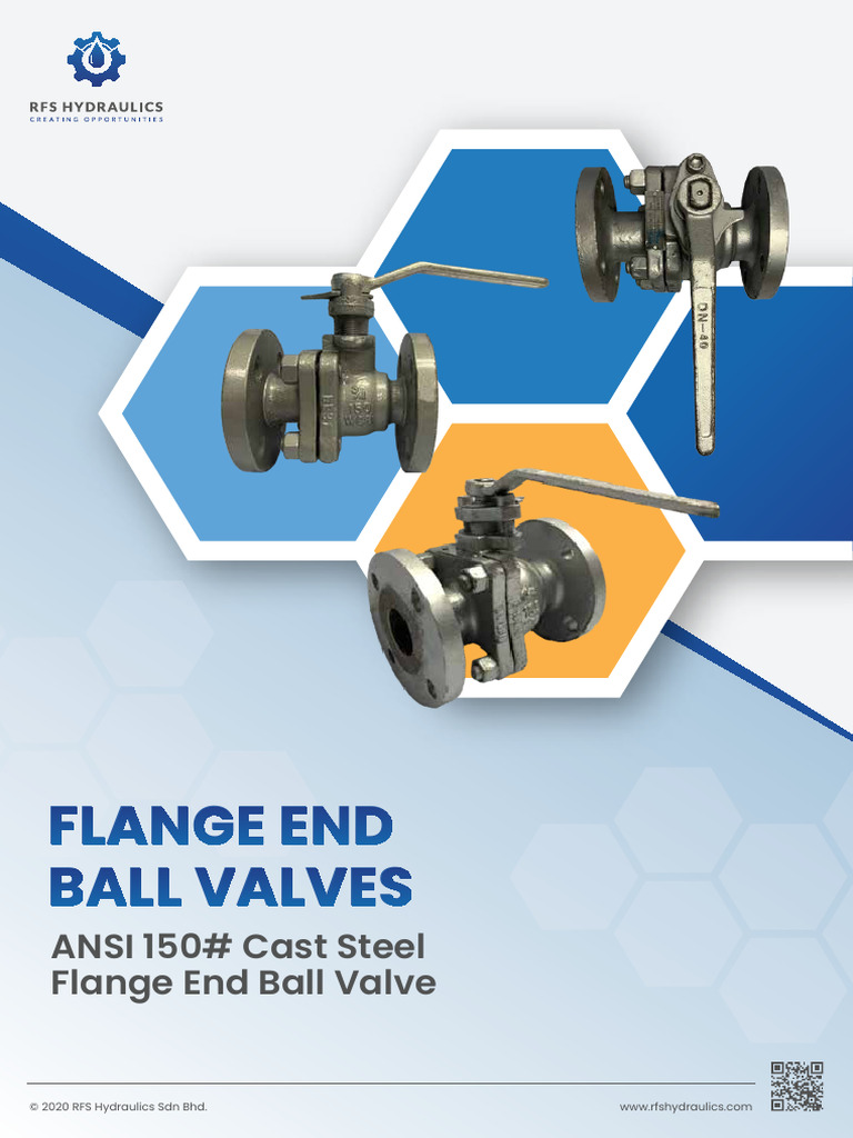 f13 Rfs Ansi150 Cast Steel Flange End Ball Valves Id | PDF | Valve ...