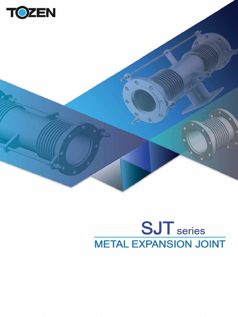 TOZEN Expansion Joint SJT | PDF | Pipe (Fluid Conveyance) | Chemistry