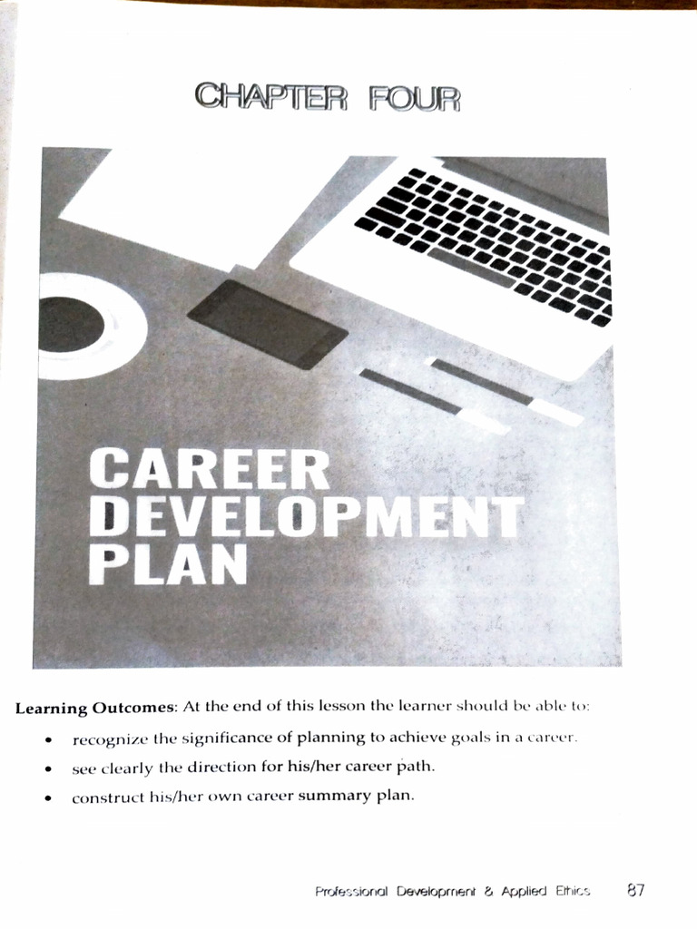 Career Devt. Plan Chapter 4 | PDF | Goal | Learning