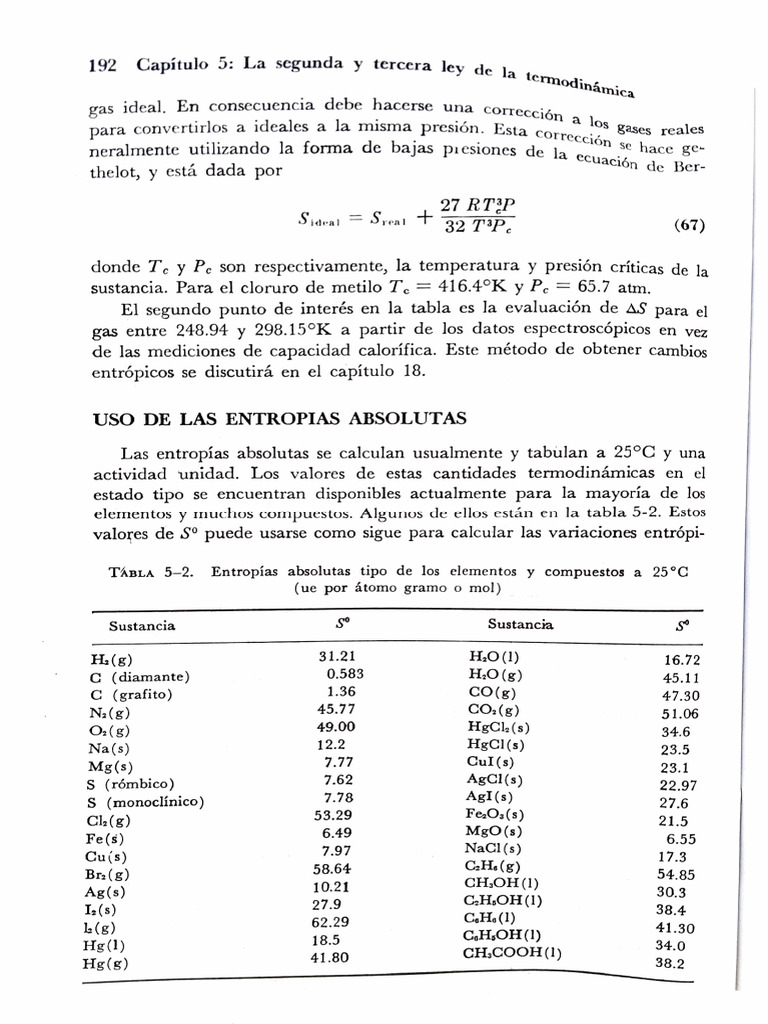 Tablas de Termodinámica - 2 Parcial | PDF | Gases | Temperatura